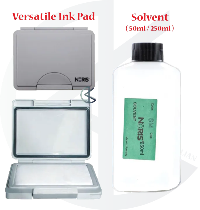 Noris Solvent For Specialty Fast Drying Ink / Stamp Chop Solvent ...