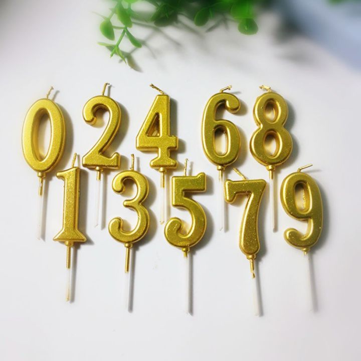 Birthday Age Number Candle 数字岁数蜡烛 | Lazada