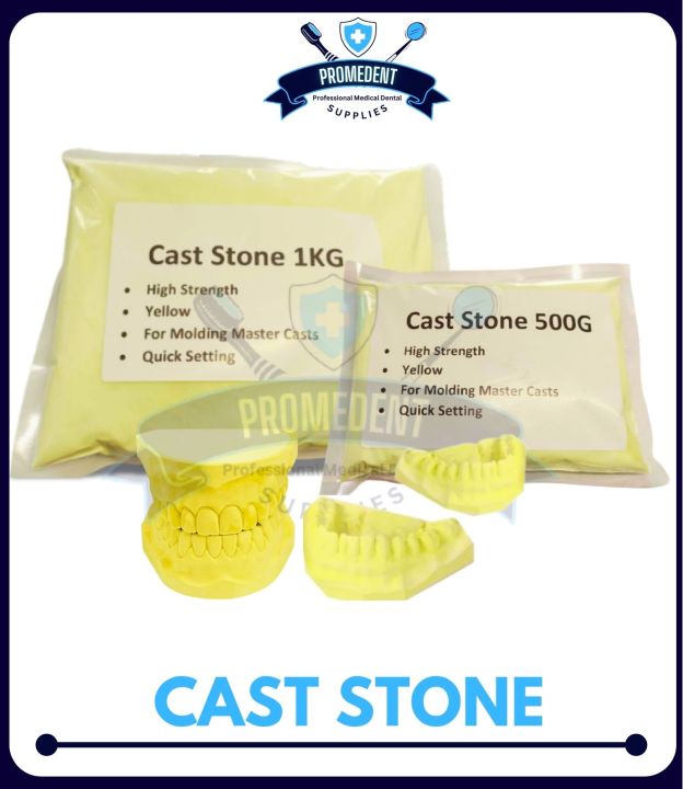 Dental Cast Stone / Caststone Yellow High Strength Gypsum | Lazada PH