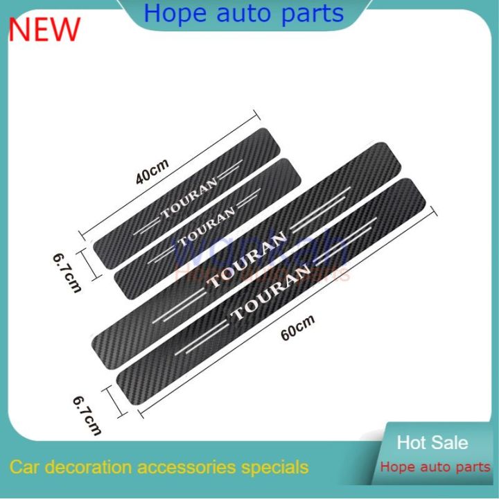 Modified 4pcs Car Protector Door Sill Stickers For VK VW Golf 6 7 MK3 ...