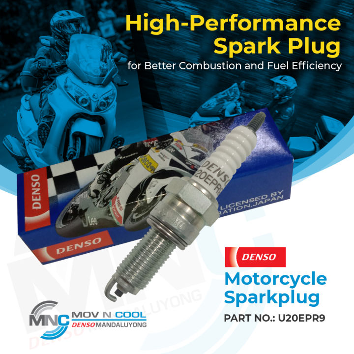 Denso Spark Plug (U20EPR9) Honda CB125 CL, Dream 125 (AND125) Wave125 ...
