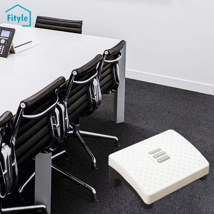 Fityle Durable Portable Foot Rest, Office Chair Tilt Angle Stool ...