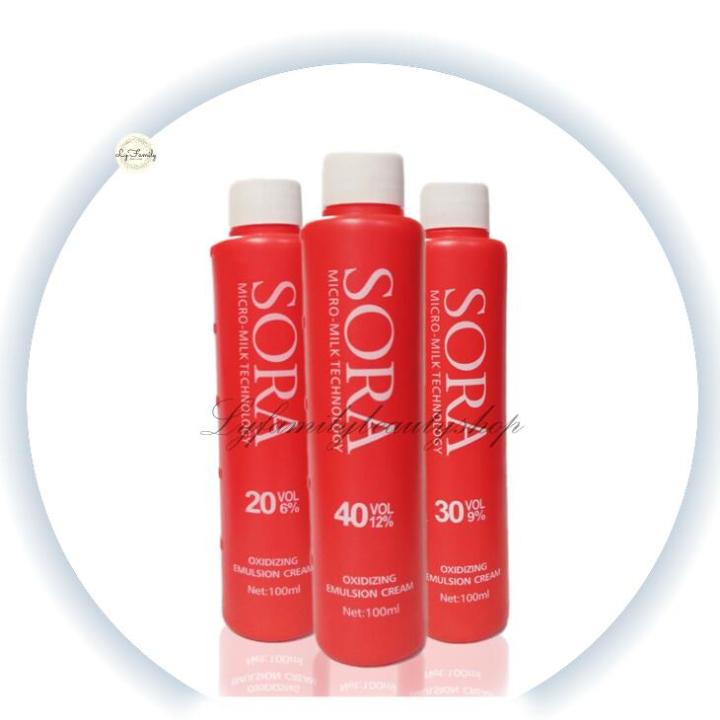 Sora Peroxide Oxi Developer Oxidizing Cream 100ml | Lazada PH