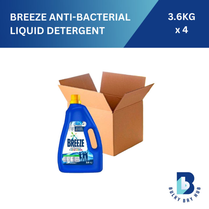 [Carton Deal] Breeze Liquid Detergent 3.6kg Bundle of 4 | Lazada Singapore