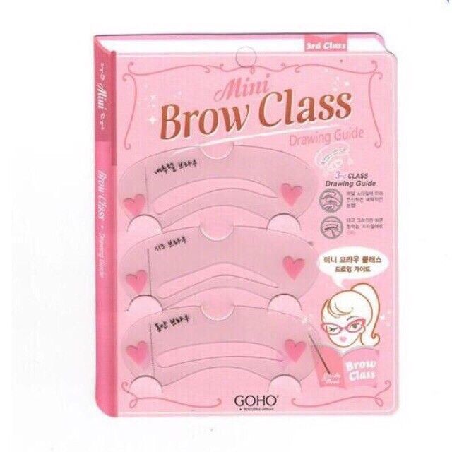 Korea's Mini Brow Class Eyebrow Stencil Drawing Guide | Lazada PH