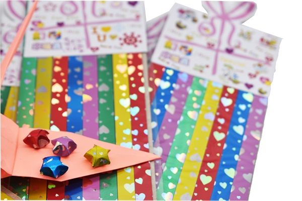 STAR ORIGAMI PAPER (KERTAS BINTANG) 10 PCS PER SET | Lazada