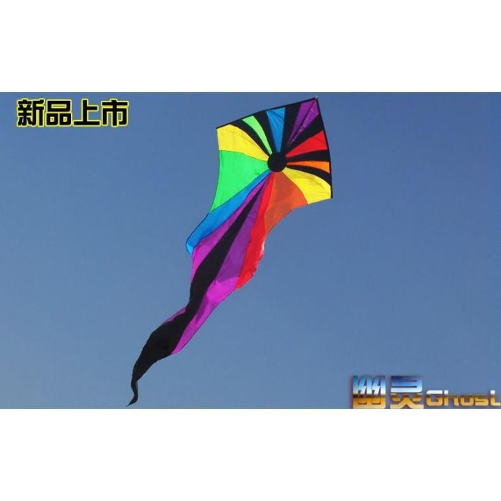 ว่าวผีหลากสี Danlinmaoyi6-meter ที่มีหางยาวว่าวเหวยผู้ใหญ่ขนาดใหญ่ที่มี ...