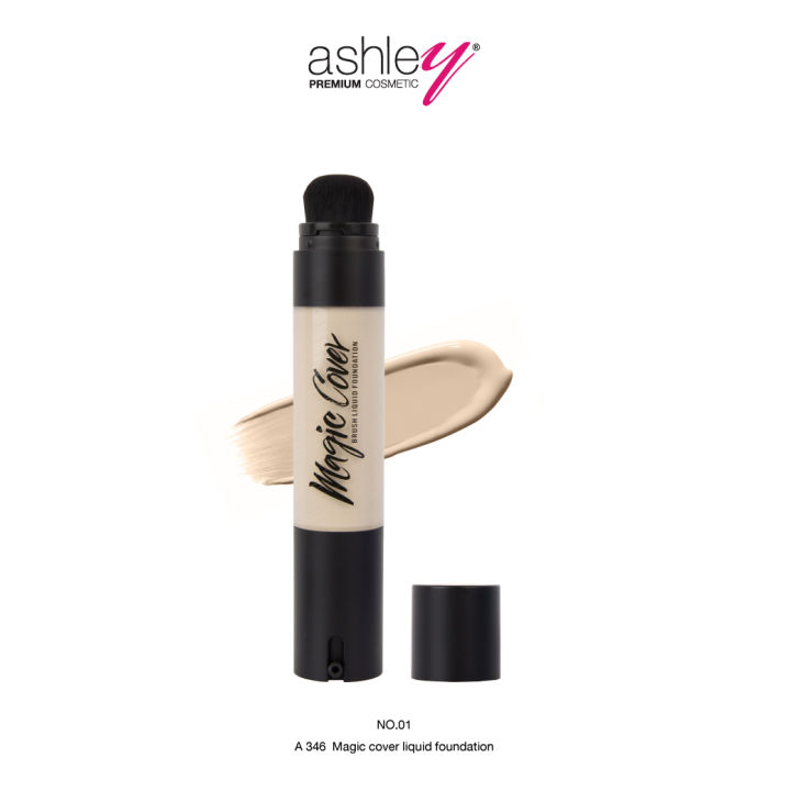 A-346 Ashley Magic Cover Liquid Foundation รองพื้น | Lazada.co.th