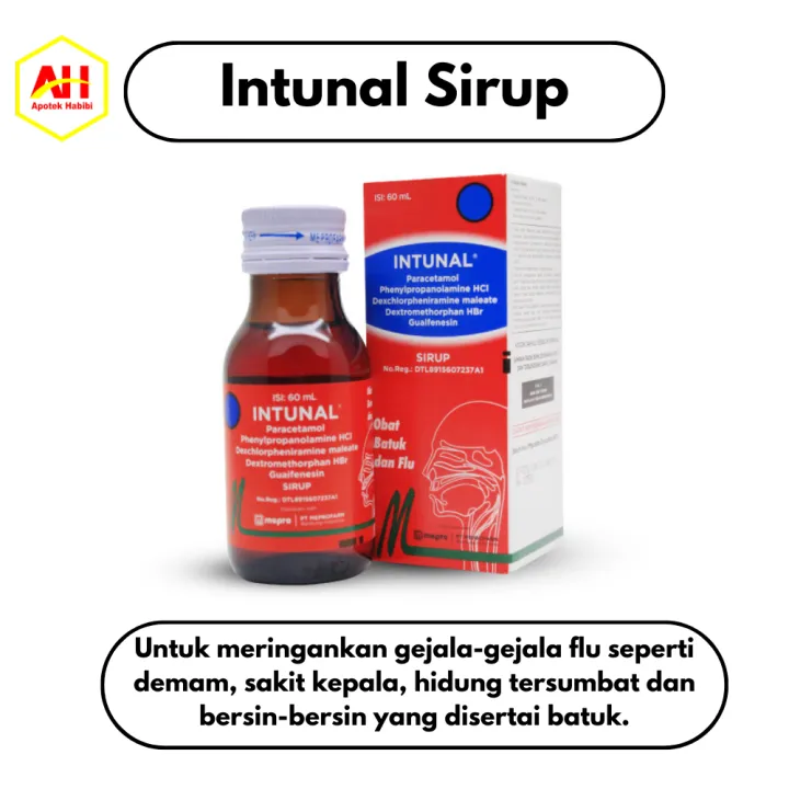 Intunal Sirup 60 ml | Lazada Indonesia