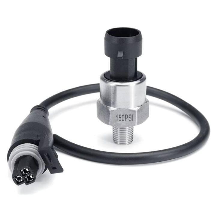【P.C.H】-Ceramic Pressure Transmitter 1/8NPT Pressure Transducer 150Psi ...