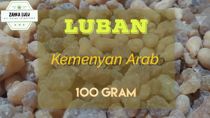 LUBAN 100 Gram - Bukhur Kemenyan Buhur Original Arab | Lazada Indonesia