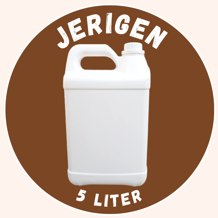 Jerigen 5 Liter TEBAL Bekas Safety Box (Jerigen) kemasan cairan kimia ...