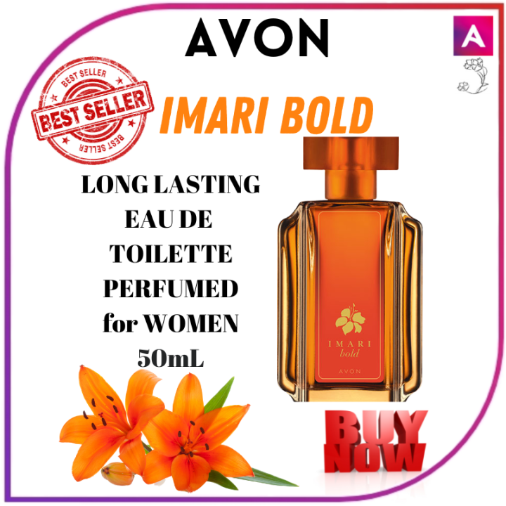 AVON IMARI BOLD EAU DE TOILETTE Long Lasting Perfume for Women ( 50mL ...
