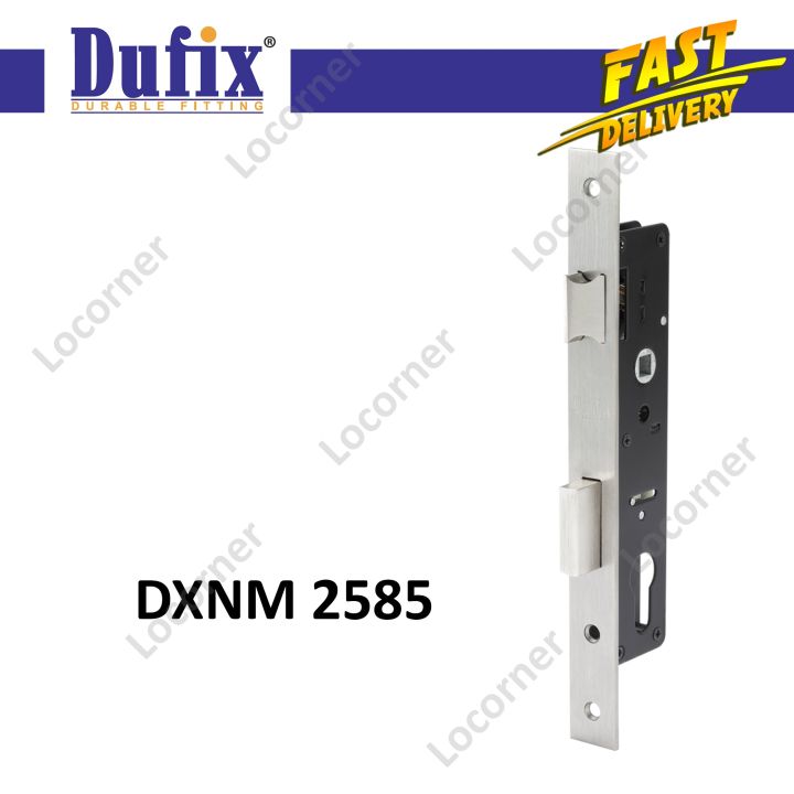 DUFIX Stainless Steel Narrow Mortise DXNM 2585 (S/S) For Grill Door/ Grill Door Lock | Lazada