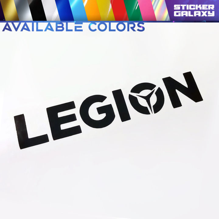 LEGION PC gamer vinyl sticker WATERPROOF decal for pc case, laptop ...