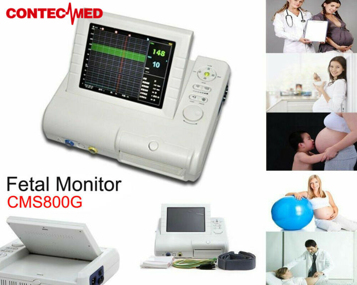 CONTECMED CMS800G Fetal Monitor 24Hour Monitoring Fetal Heart Rate ...