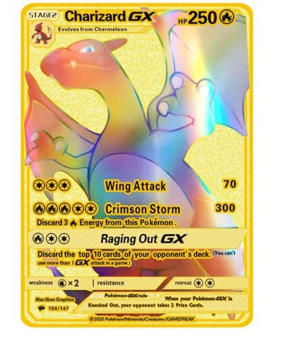 Vmax V Max Pikachu Charizard ชุดการ์ดคอลเลกชันเกมสีทองการ์ดโปเกมอนภาษา ...