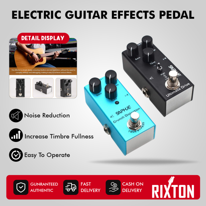 RIXTON Electric Guitar Pedal Bass High Output Pickups True | Lazada PH
