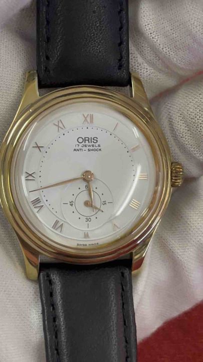 นาฬิกา ORIS 17 Jewels ระบบไขลาน นาฬิกามือสองของแท้ นาฬิกาผู้ชาย นาฬิกามือสองของแท้ | Lazada.co.th
