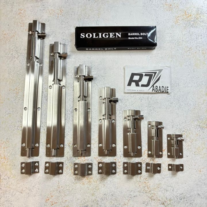 Grendel Slot Pintu Jendela Model Kotak Stainless Soligen 2 3 4 6 8 Inch ...
