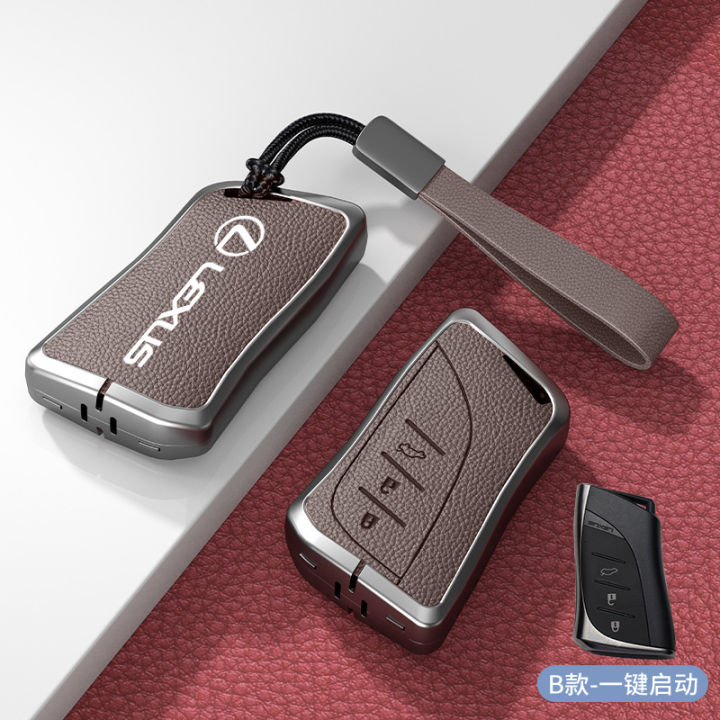 Metal Car Key Case Cover Shell Suit For lexus es200 es300h rx350h rx300 ...