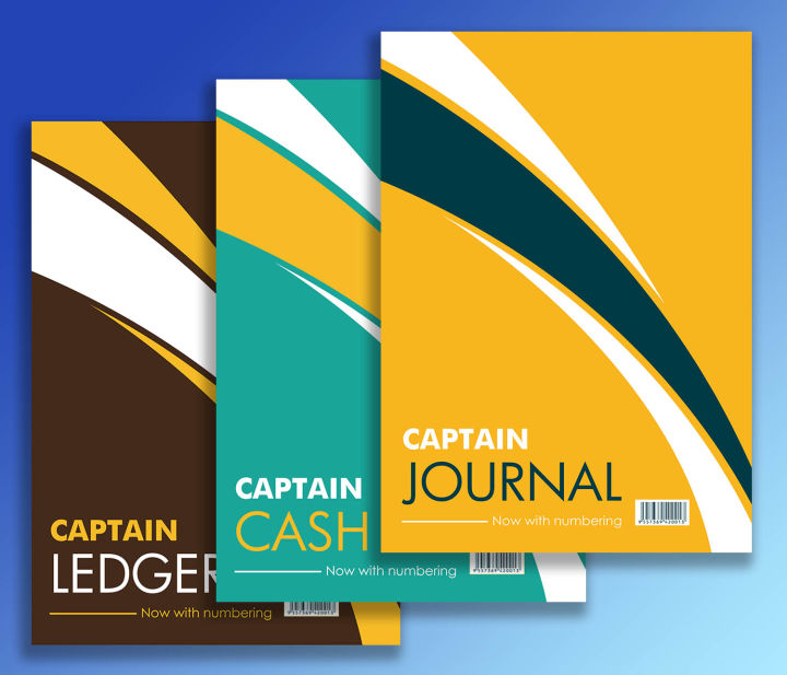 Captain Journal / Ledger / Cash Book 36pages, Buku Jernal / Lejar ...