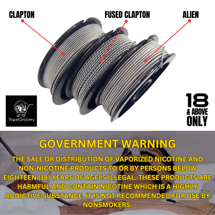 1 METER CLAPTON / FUSED CLAPTON / ALIEN WIRE | Lazada PH