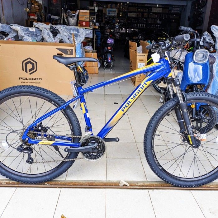 SEPEDA MTB 27.5 POLYGON CASCADE 2 2021 GARANSI RESMI - Biru | Lazada ...