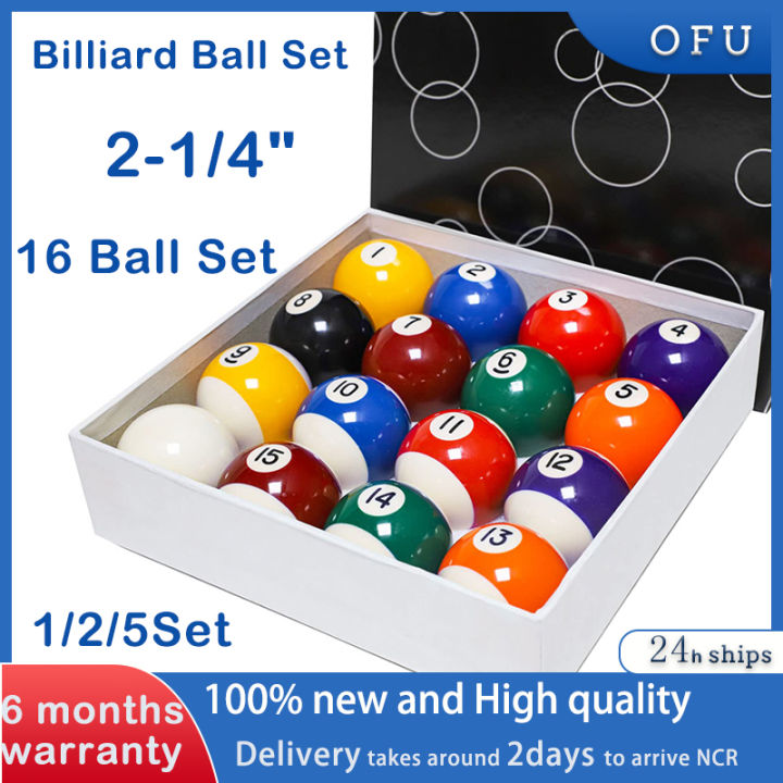 1/2/5Set Billiard Ball Set ( 0.98inches) Mini Billiard Ball Standard ...