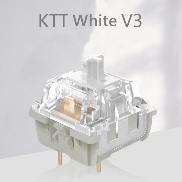 GGBOY KTT Kang White V3 Switches Mechanical Keyboard Linear Switch 3 ...