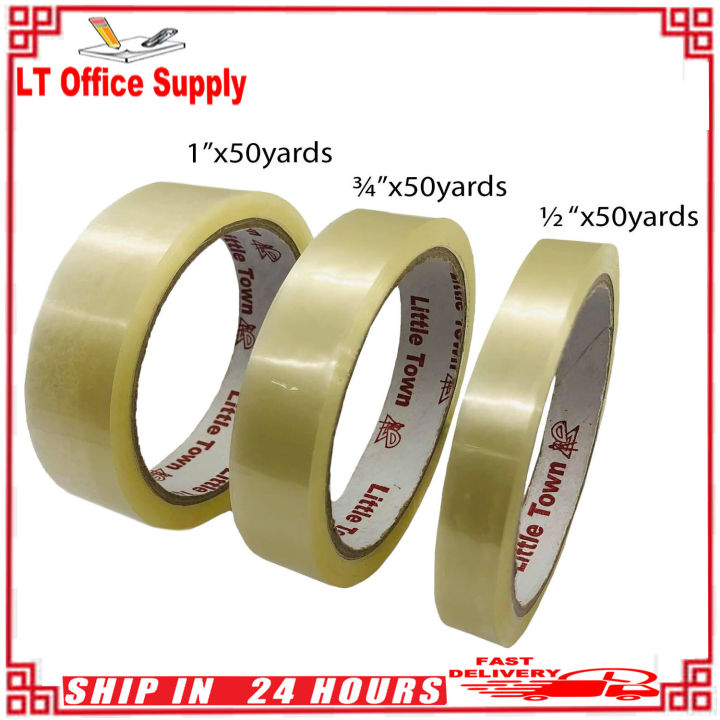 3 Rolls LittleTown Scotch Tape for Big Core (LT OFFICE) | Lazada PH