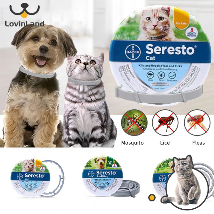 Bayer Pet Anti Flea Ticks Antiparasitic Dog Cats Collar Protection ...