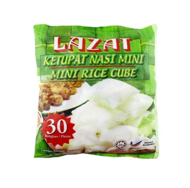 LAZAT Ketupat Nasi Mini 30 bungkus X 20g | Lazada