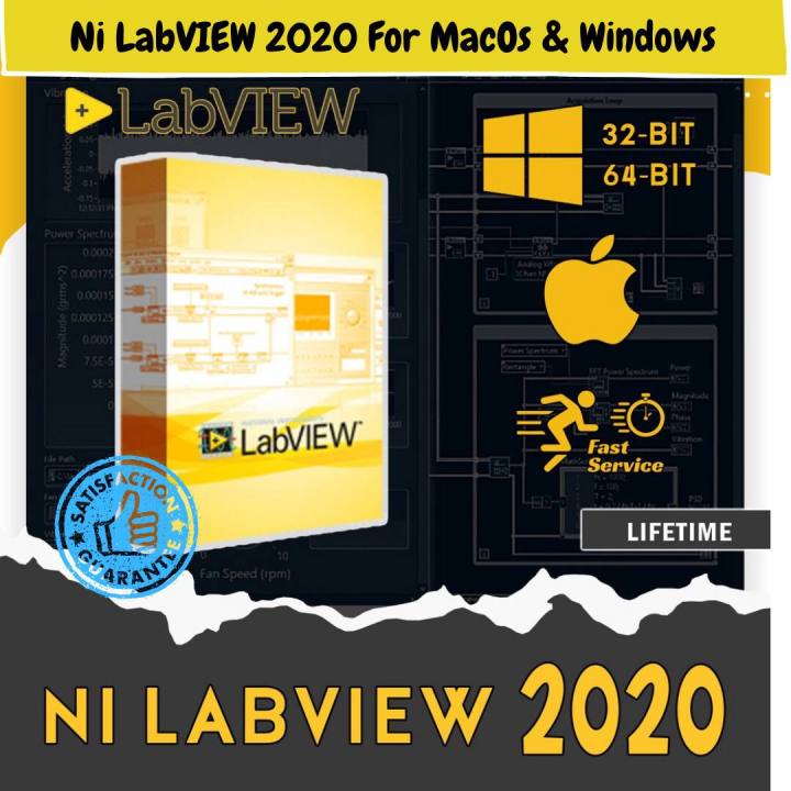 NI LabVIEW 2020 Full Version Lifetime For Windows & MacOS | Lazada