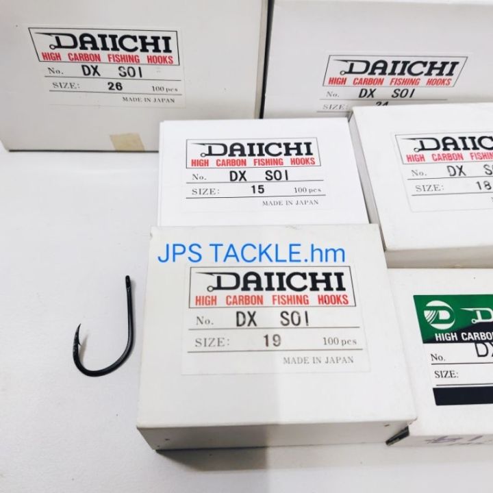 DAIICHI DXSOI 100pcs DX SOI daiichi hook box mata kail daiichi | Lazada