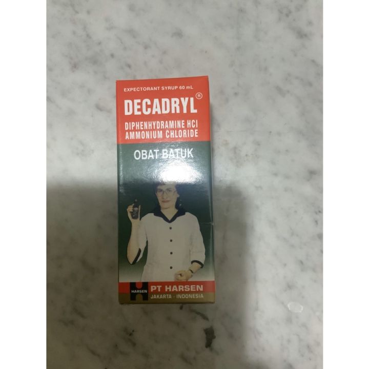 Decadryl obat batuk kecil 60 ml | Lazada Indonesia