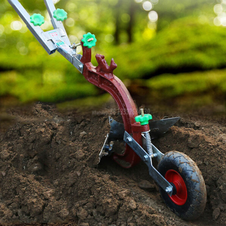 Manual Hand Pulling Plough Plow Garden Tools Cultivator Agricultural ...