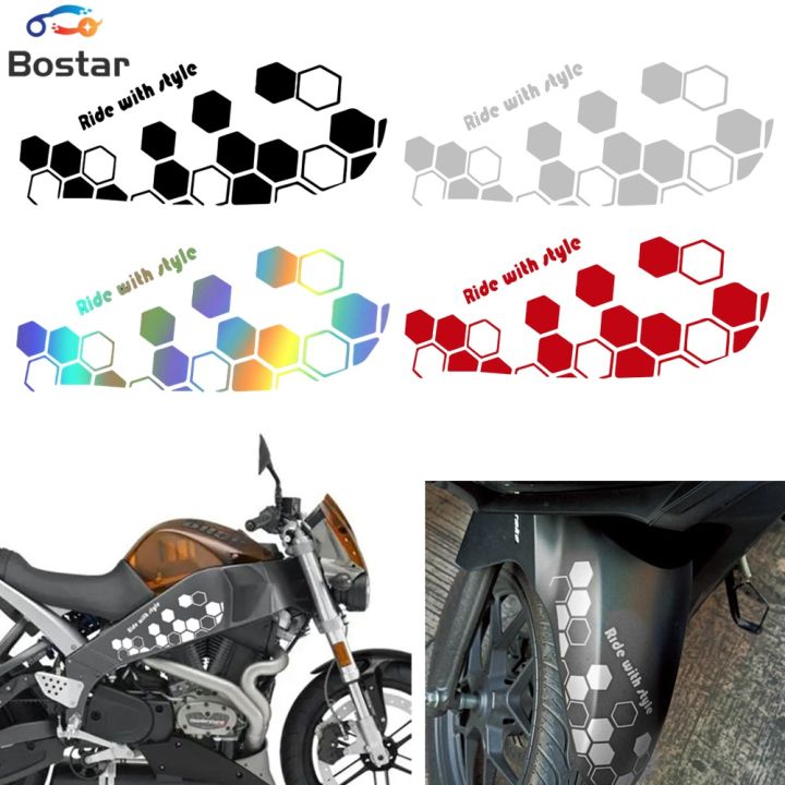 Bostar สติ๊กเกอร์รูปตัวรถมอเตอร์ไซด์อเนกประสงค์,สติกเกอร์ตกแต่งรถยนต์ ...
