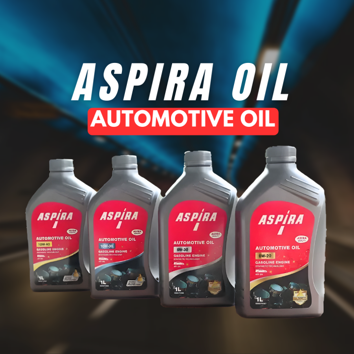Aspira Automotive Oil 0W-20/ 5W-30 / 10W-30 / 10W-40 - Engine Oil - 1L ...