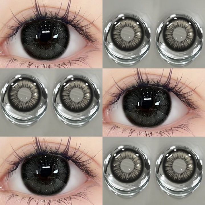 Softlens 1pasang/2pcs Big Eyes Lensa Kontak 14.5mm Softlen Soflent ...