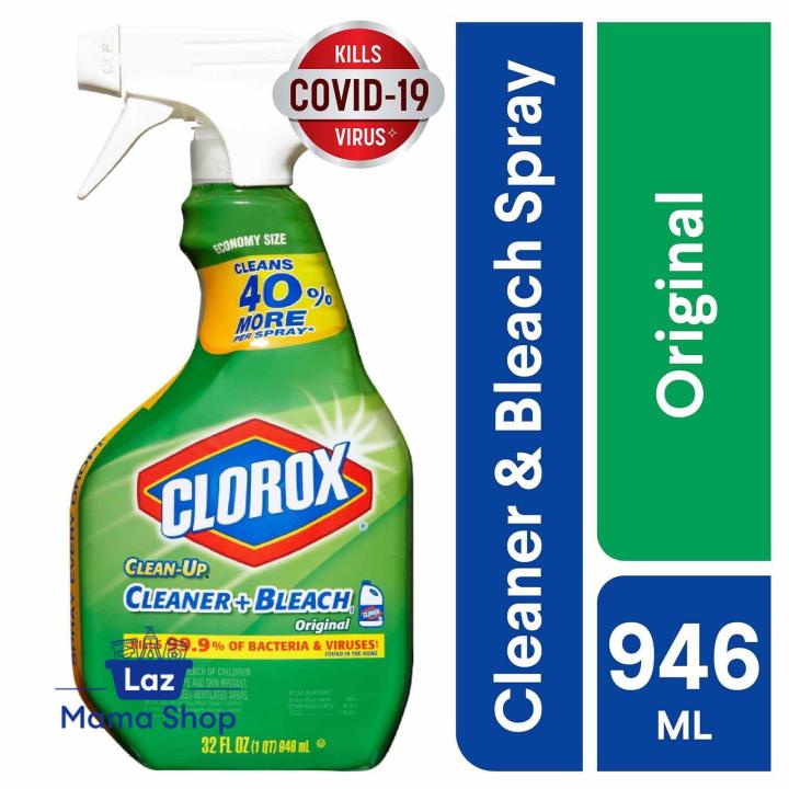 Clorox Disinfecting Clean-Up Spray With Bleach Original 946ML (Laz Mama ...