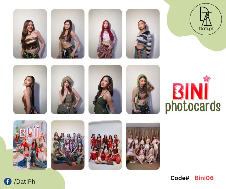Bini Photocards Collection | Lazada PH