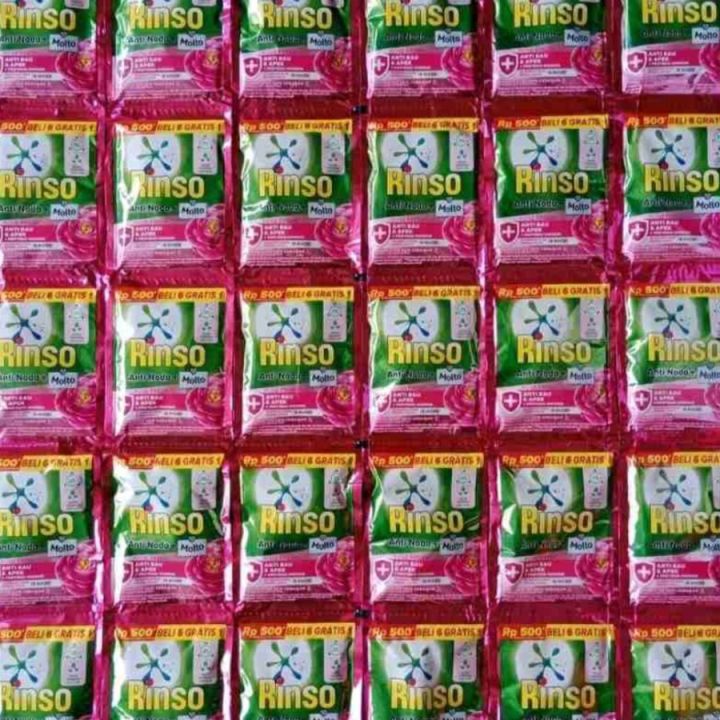 Rinso cair sachet isi 72pcs | Lazada Indonesia