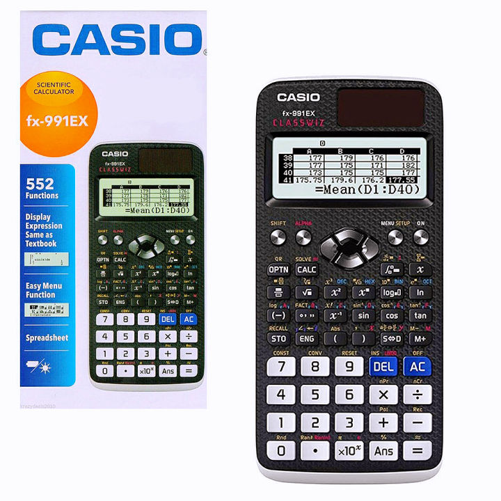 Scientific Calculator FX-991EX Calculator Heavy Duty FX991EX FX 991 EX ...
