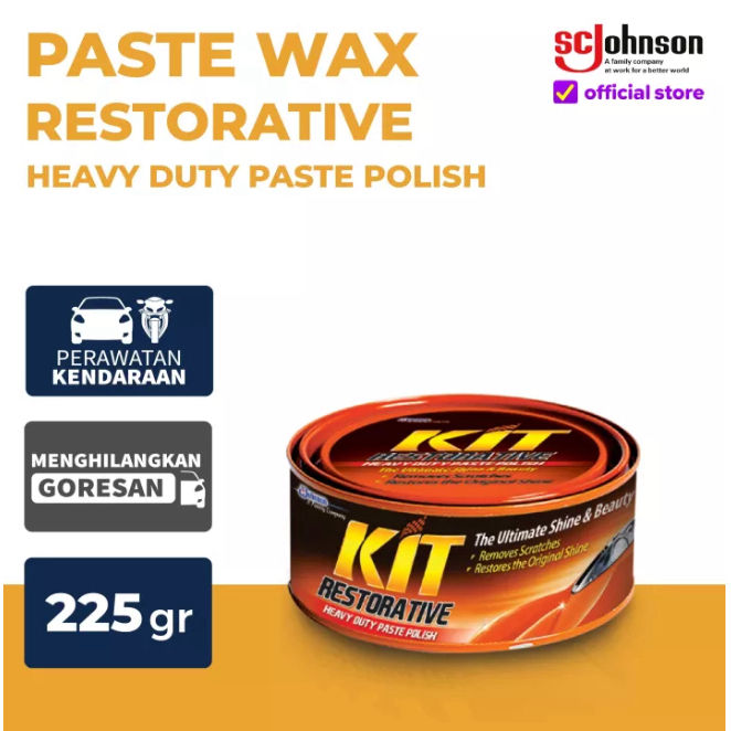 KIT Paste Wax Restorative 225gr Orange Compund Kompon Compon | Lazada ...