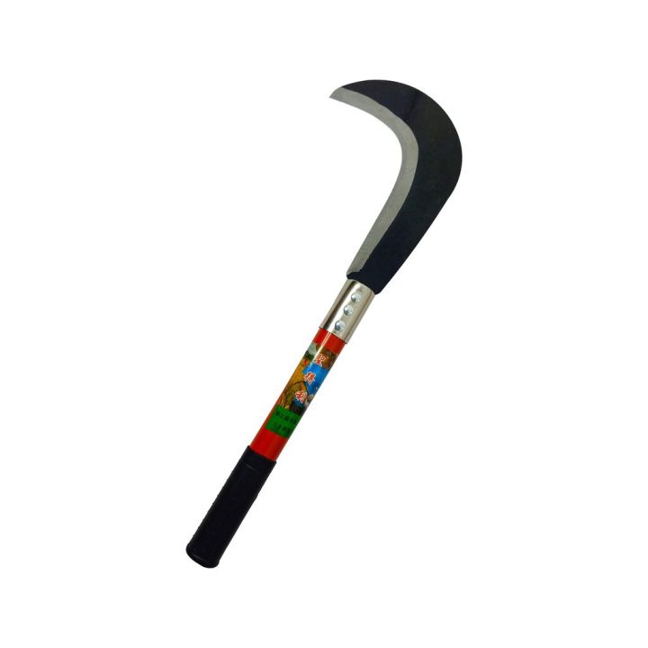 Multipurpose Long Handle Sickle Garden Tools Blade Karet Scythe Bolo ...