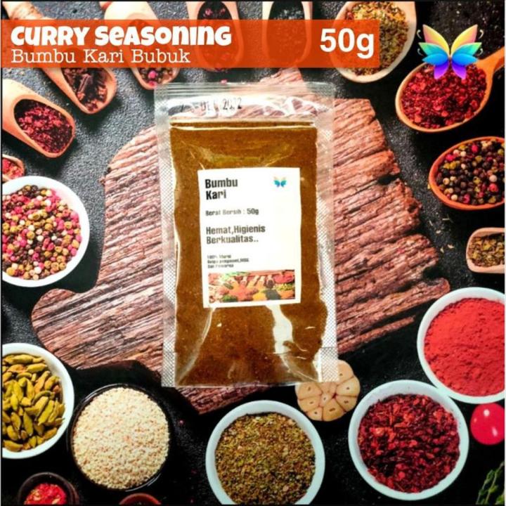 BUMBU KARI BUBUK / Curry Powder 50g PREMIUM #WarnaWarniRempah | Lazada ...