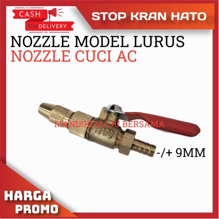 NOZZLE KRAN AIR KERAN AC STEAM JET CLEANER NOZZLE SPRAYER LURUS ...