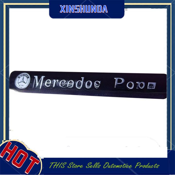 XSD Mercedes benz sticker MAYBACH trunk logo BRABUS car body badge rear ...