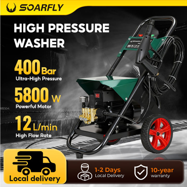 SOARFLY Water Jet Commercial High-Pressure Washer -Heavy Duty Car Wash ...